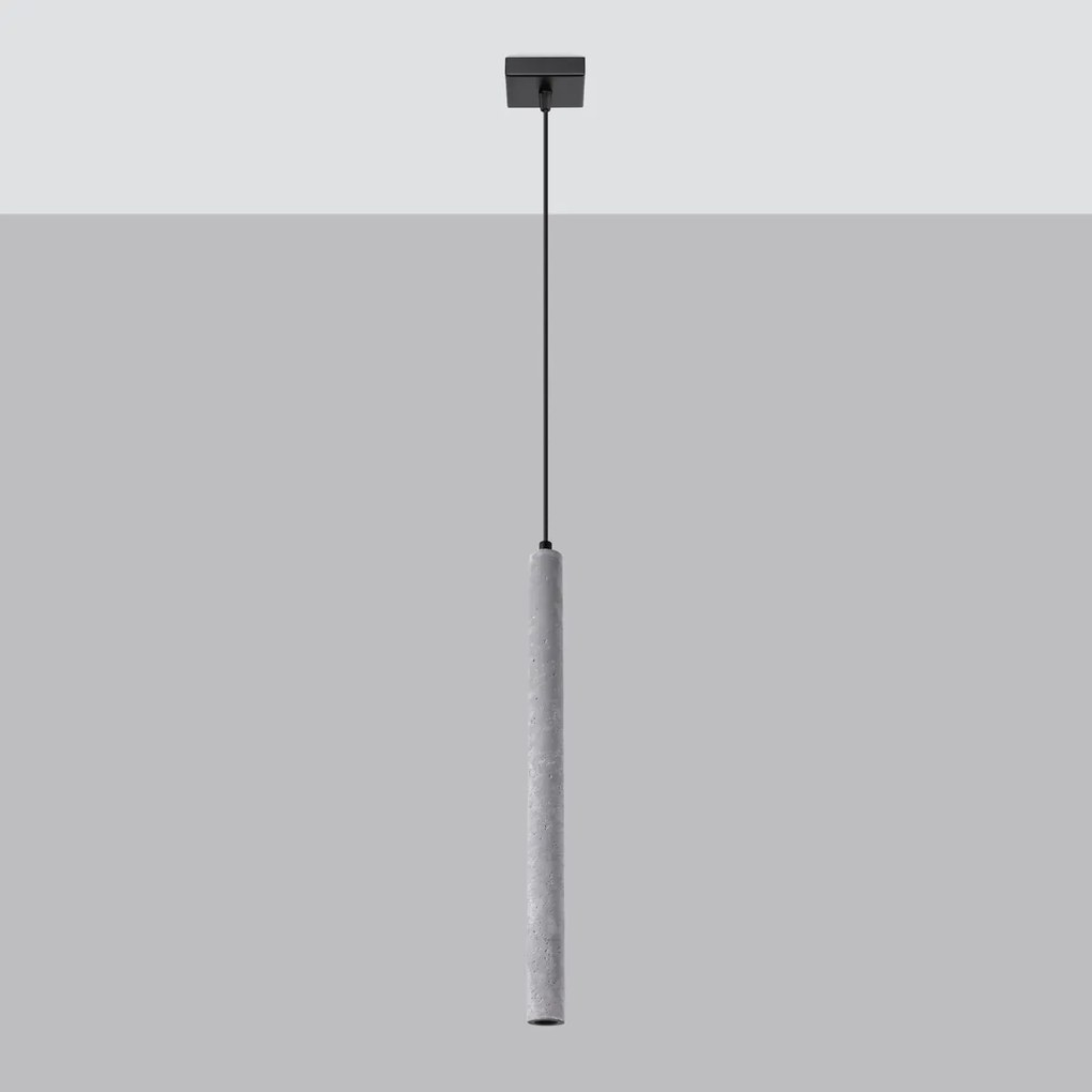 Sollux Lighting Závěsné svítidlo PASTELO 1 beton