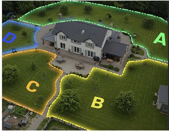 Robotická sekačka Mammotion LUBA mini AWD LiDAR 1500 + Prodloužená záruka