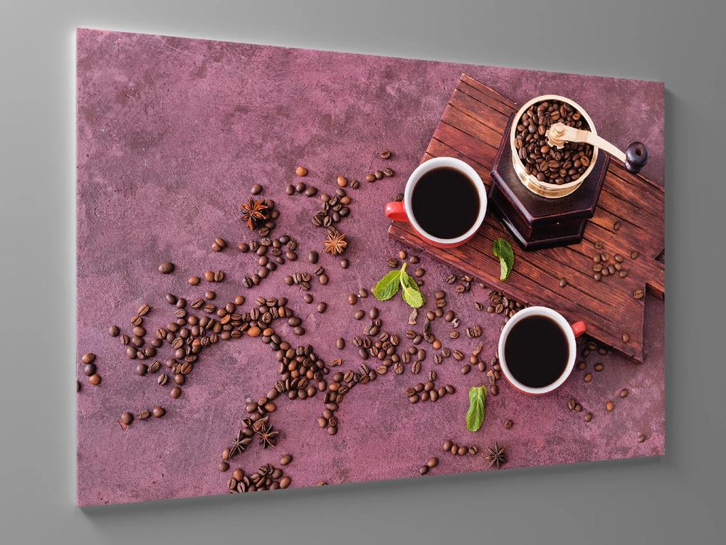 Liox Obraz mlýnek na kávu Rozměr: 100 x 65 cm