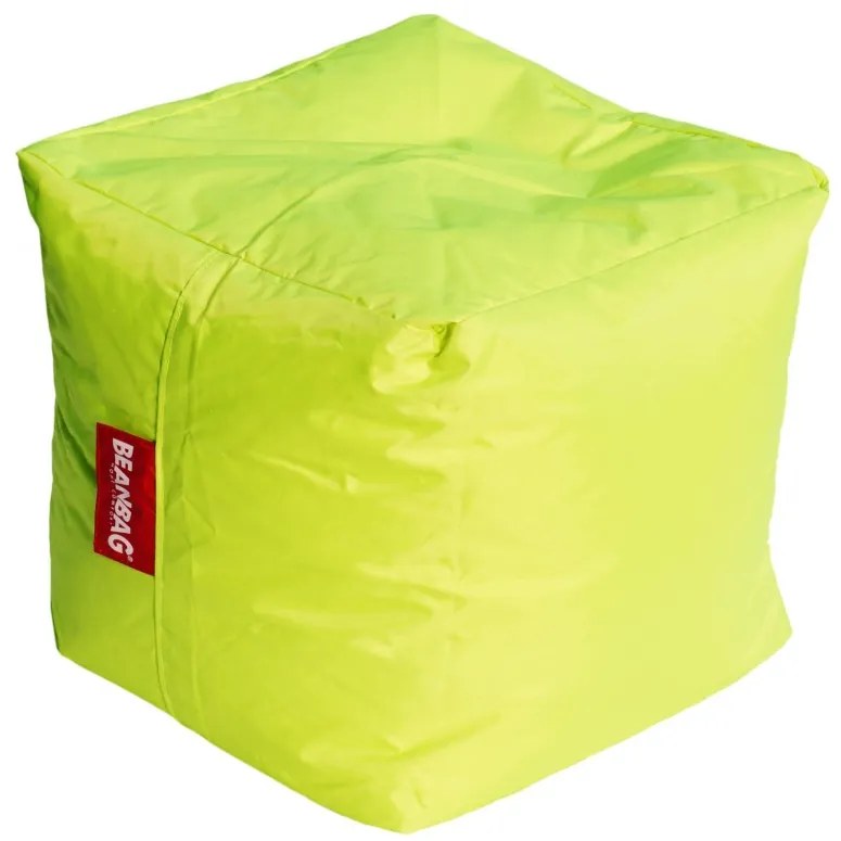 BeanBag Sedací vak Cube fluo limet