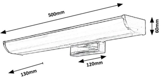 Rabalux - LED Koupelnové osvětlení zrcadla LED/7,5W/230V IP44