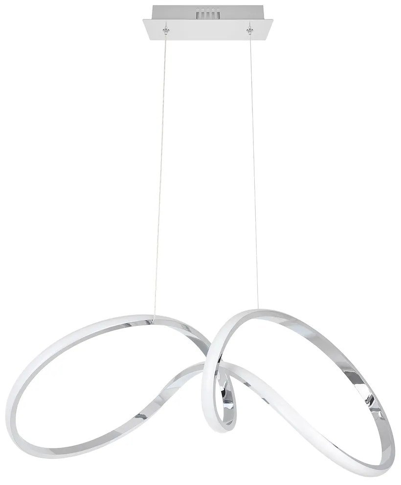 Závěsné LED svítidlo Tesoro, 1x LED 48w, 4000k, ch