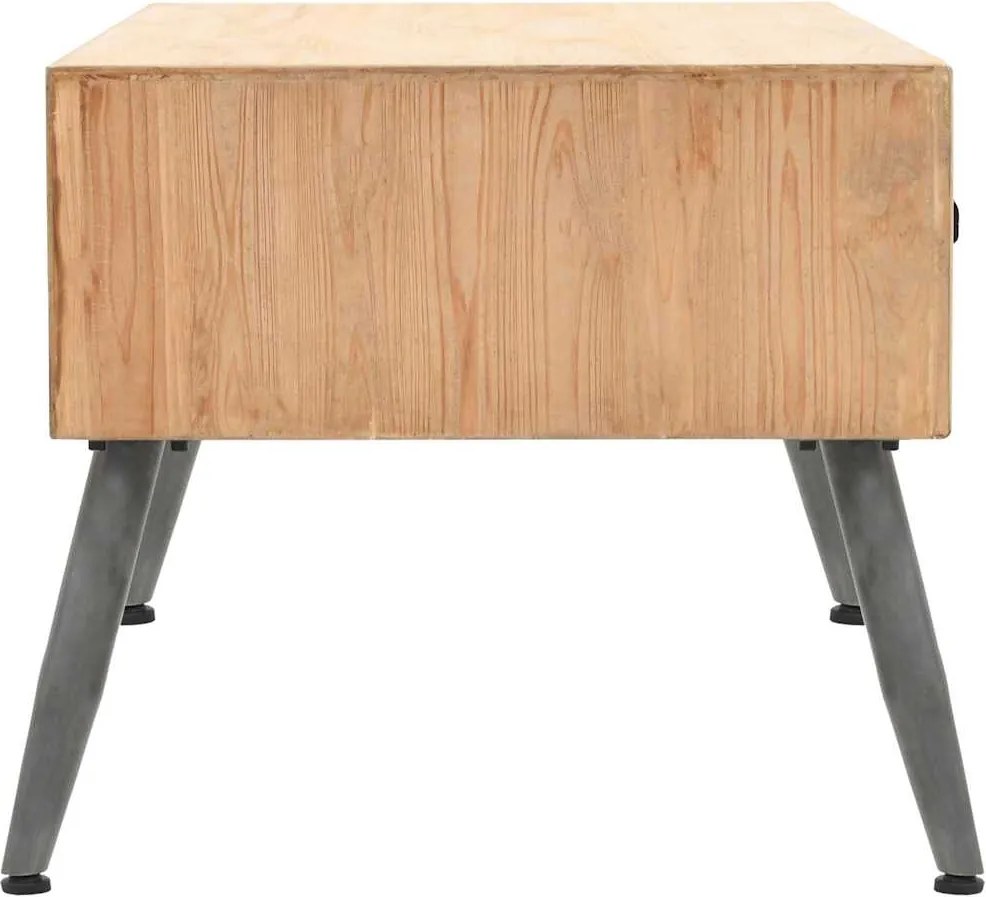 Konferenční stolek masivní jedlové dřevo 115 x 55 x 50 cm 245777