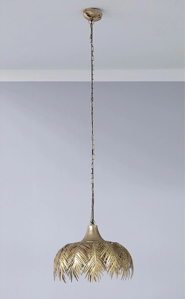 Závěsná lampa Botanica Gold