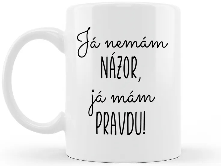 Ahome Ahome CZ Hrneček Já nemám názor, já mám pravdu! 330 ml