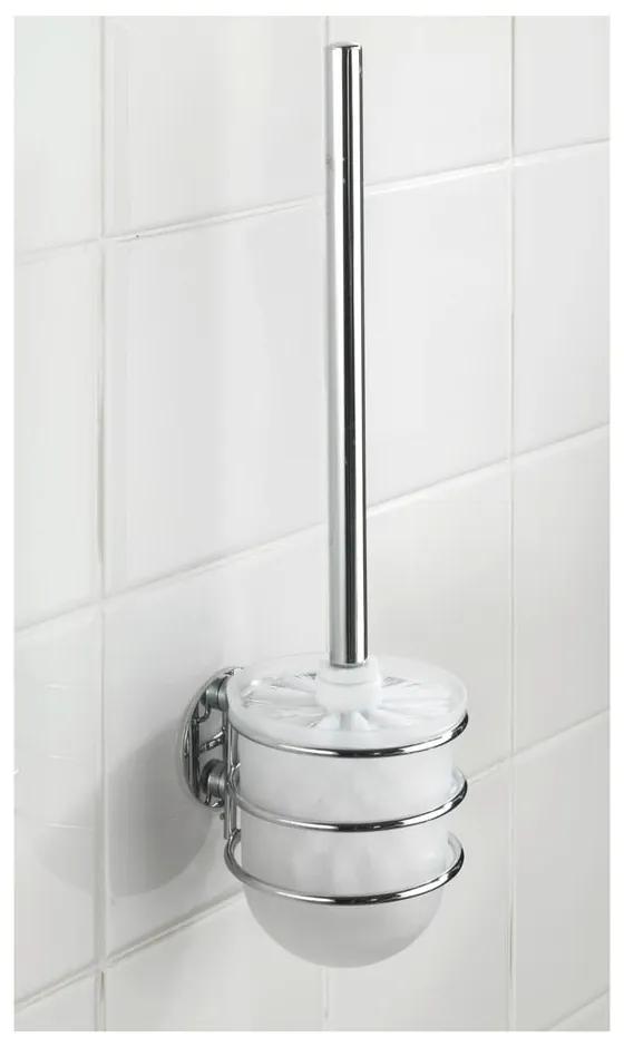 Samodržící stojan s toaletním kartáčem Wenko Turbo-Loc, nosnost až 40 kg
