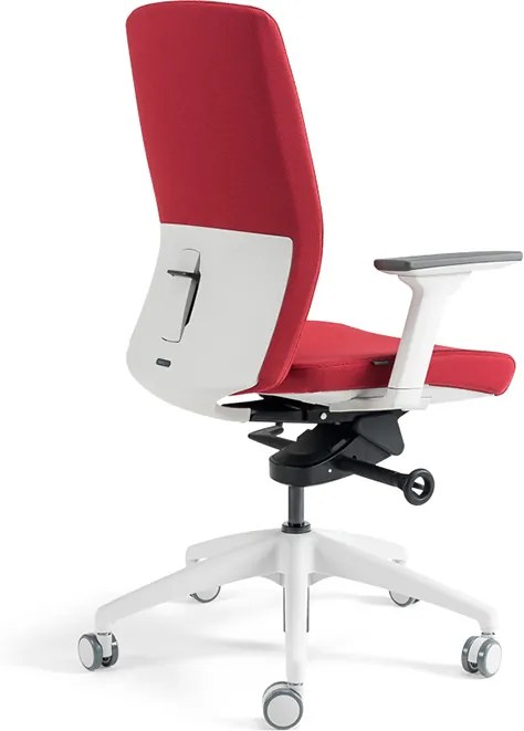 Kancelářská ergonomická židle BESTUHL J2 WHITE BP — více barev, bez podhlavníku Černá 201