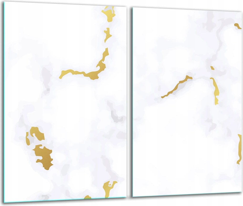 Skleněná Krájecí Deska 2x30x52 Mramor 7v1