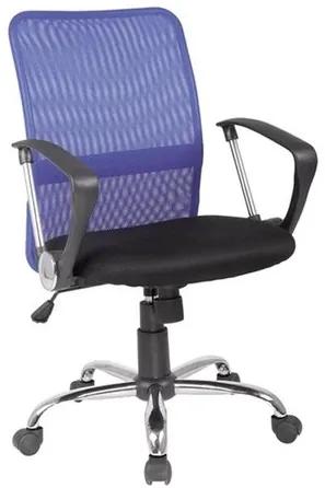 Židle kancelářská Q-078 modrá