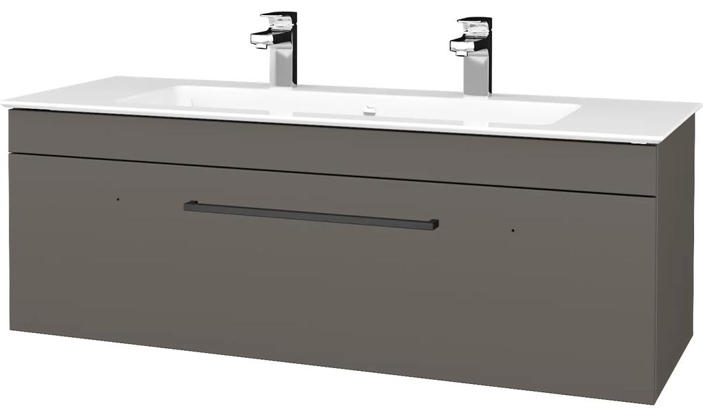Dřevojas Koupelnová skříň ASTON SZZ 120 Varianta: D09 Arlington / Úchytka T04 / D09 Arlington