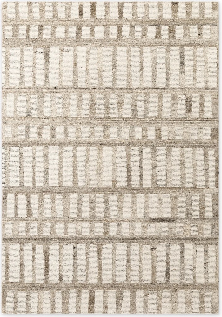Vikosa, Kusový koberec Vikosa Boho 106278 Natural Cream Brown, 120x180, hnědá, ložnice