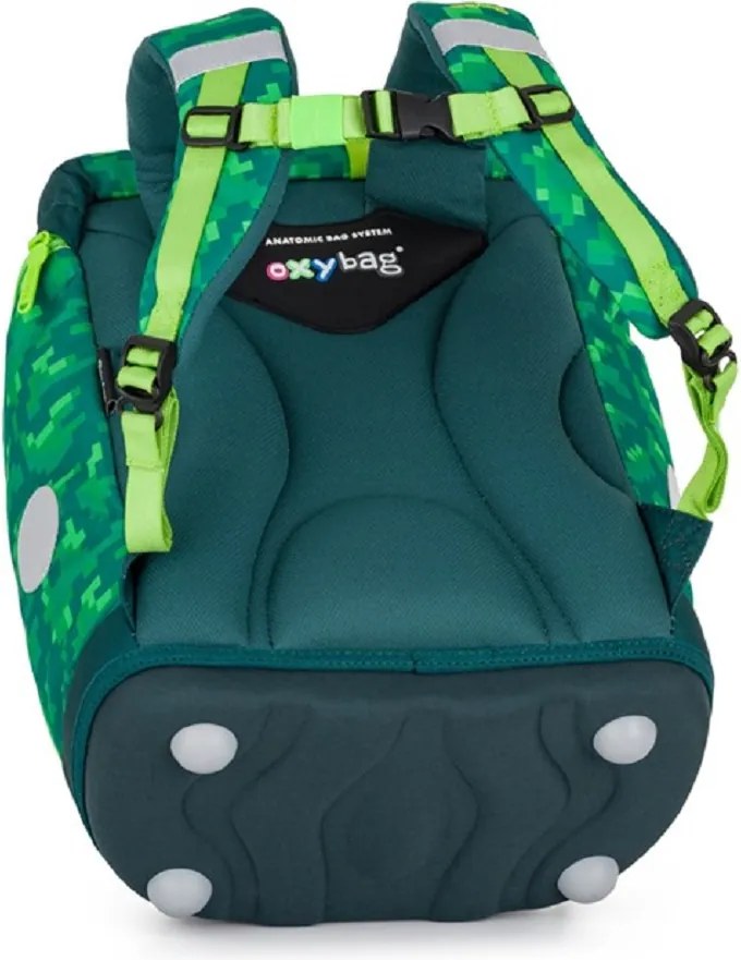 Oxybag OXY SHERPY - školní set Playworld 4 ks: batoh, penál, sáček, placky