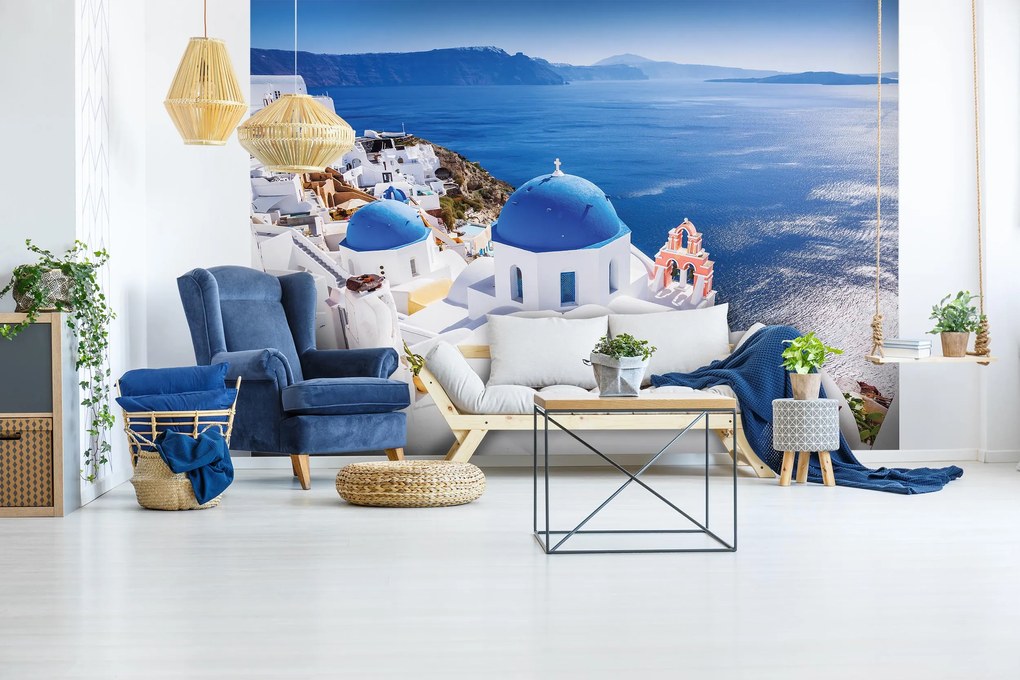 Malvis ® Fototapeta Santorini Vel. (šířka x výška): 216 x 140 cm