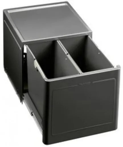 Odpadkový koš, sorter vestavný Blanco 28 l šedá mat 517468