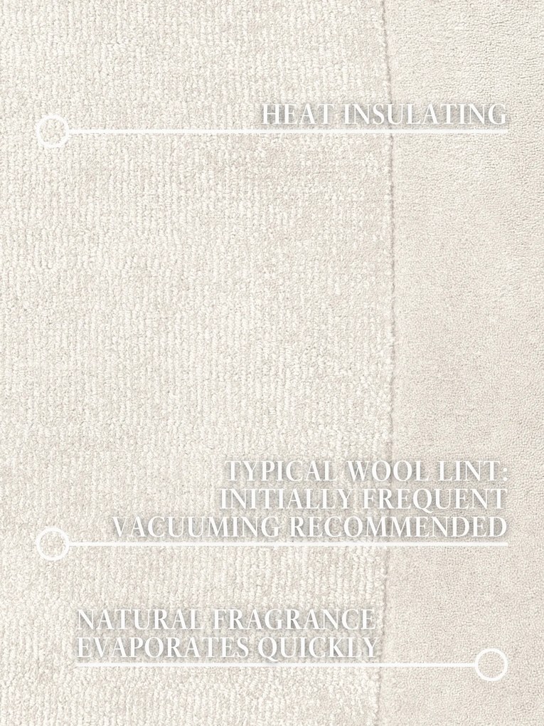Villeroy & Boch Kusový koberec Kivi 106289 Cream, 125x200, bílá, ložnice