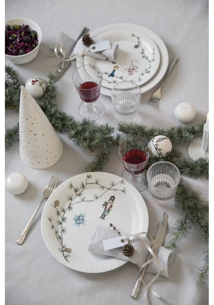 Porcelánový vánoční talíř Kähler Design Hammershoi Christmas Plate, ⌀ 27 cm