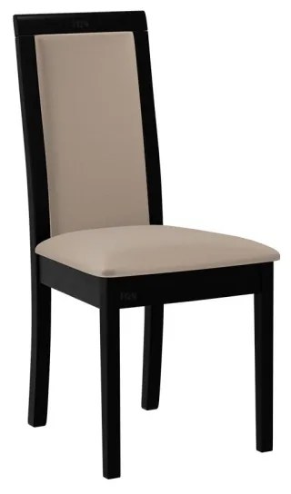 Čalouněná jídelní židle Heven IV, Barva dřeva: černý, Potah: Paros 2