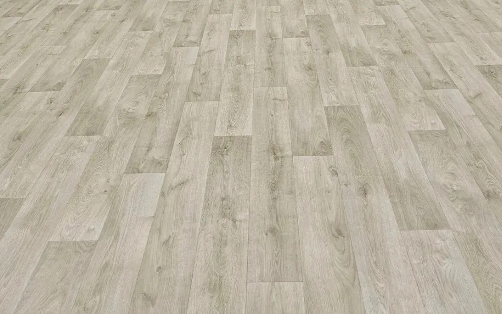 IVC PVC podlaha - lino STUDIO CASA Tavel 523 - světle šedé dřevo ŠÍŘKA: 4 m, POUŽITÍ: Zátěžové, Bytové