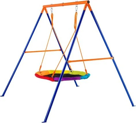 Sady houpaček pro zadní dvorek 101,6 cm podšálek sedák s houpačkou A-Frame kovový