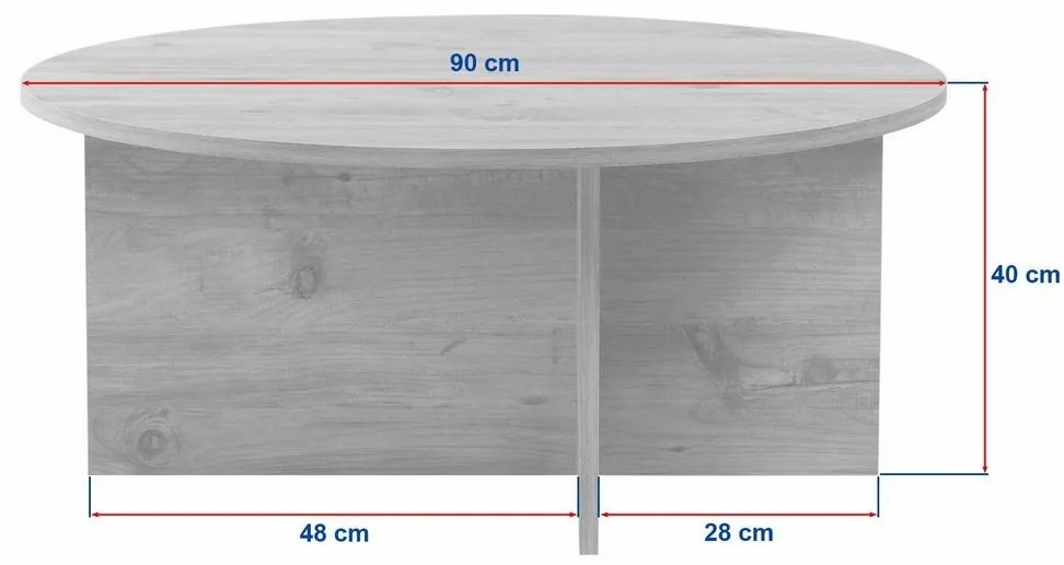 Konferenční stolek Soleil Travertine
