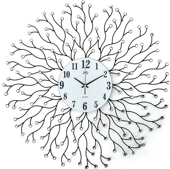 Luxusní kovové obrovské nástěnné designové hodiny JVD HJ73 pr. 70cm POŠTOVNÉ ZDARMA!