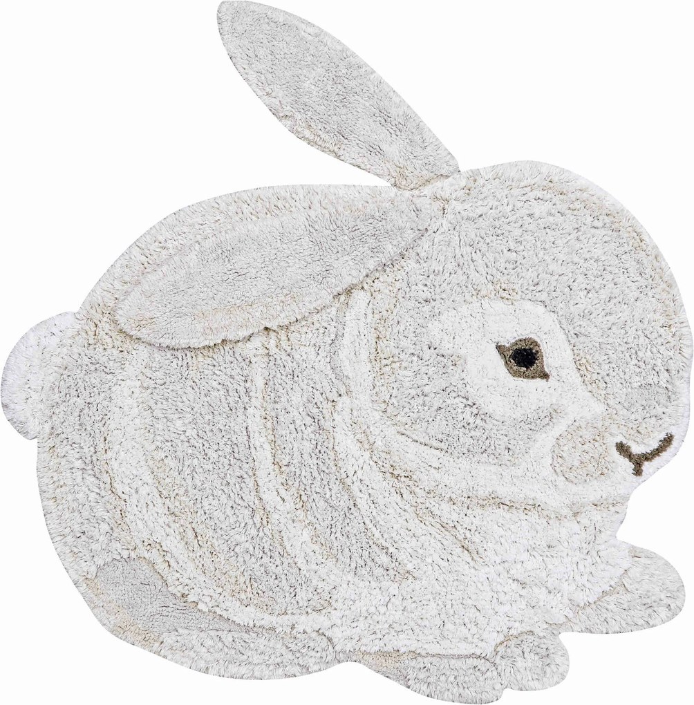 Lorena Canals, Kusový koberec Bunny, 130x135, béžová, dětský pokoj