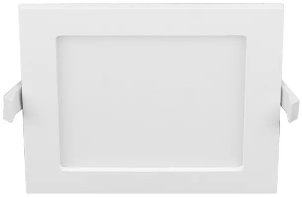 PANLUX Hranaté podhledové LED svítidlo DOWNLIGHT CCT SQUARE IP44 6W bílý