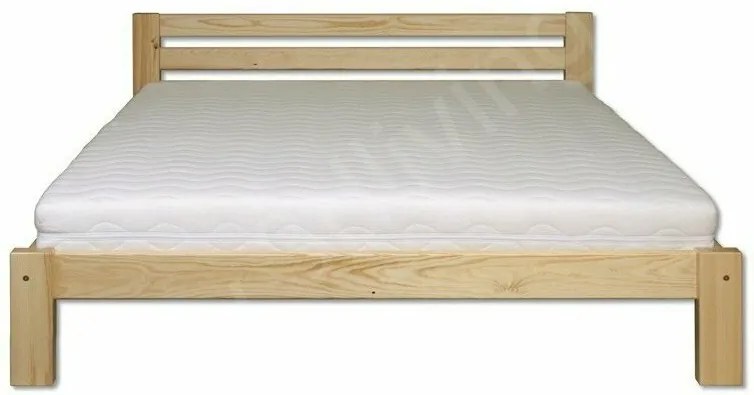 Dřevěná postel 120x200 LK105 (Barva dřeva: Dub)