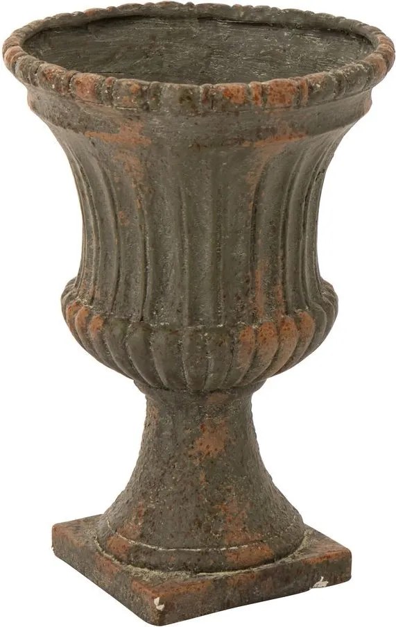 Zelený antik květináč Antiqou - Ø 40*56 cm