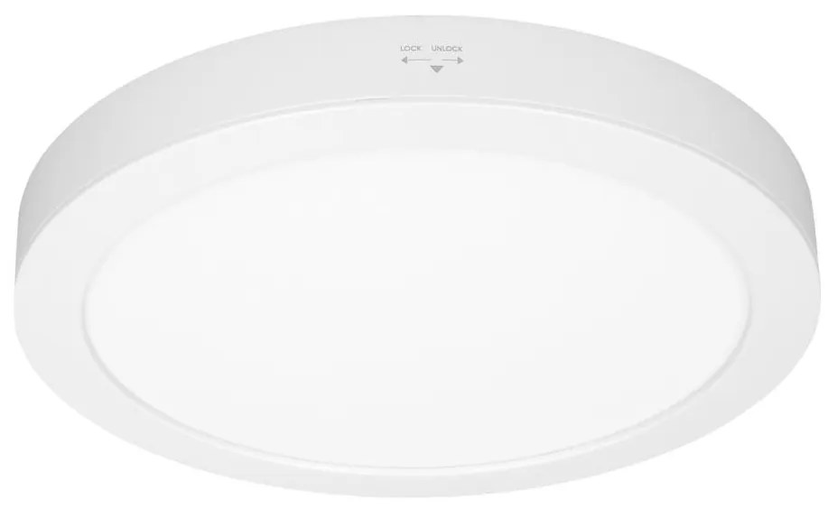 Solight WD244-W - LED Panel 2v1 24W/230V 3000/4000/6000K pr. 30 cm IP54 bílá