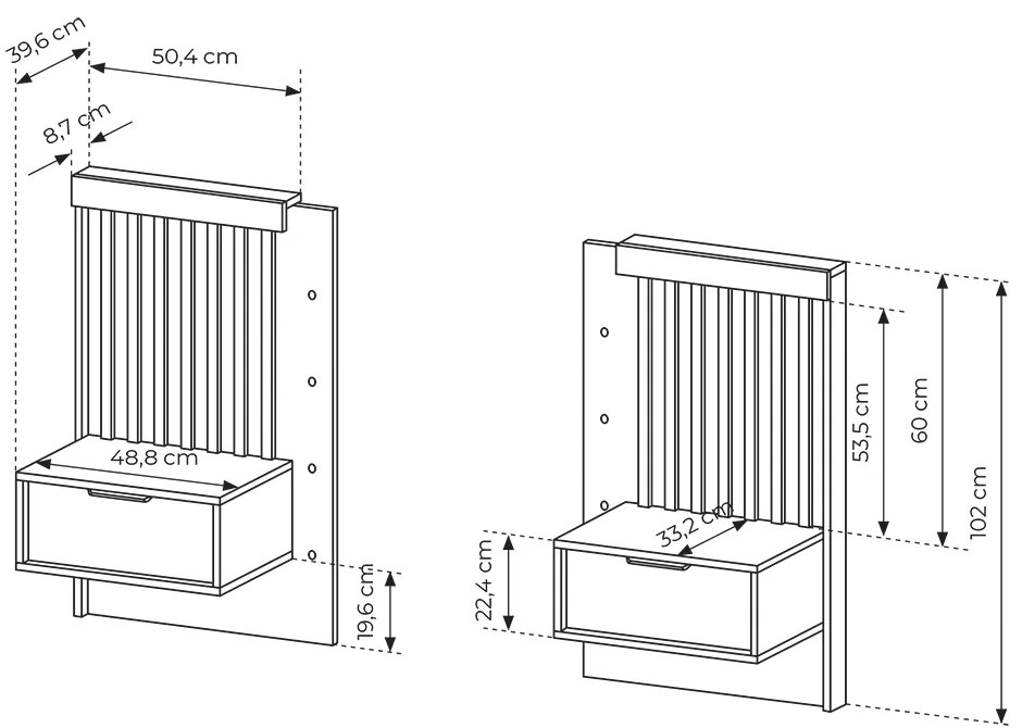 TALLY a | ložnice TALLY A | 5 dílů | artisan/antracit