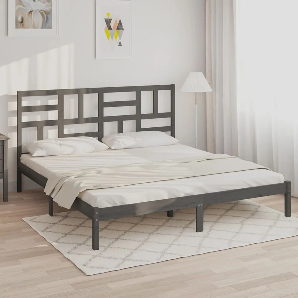 Rám postele masivní dřevo 100 x 200 cm