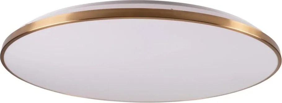 LED Stmívatelné stropní svítidlo KERN LED/100W/230V pr. 100 cm zlatá + DO