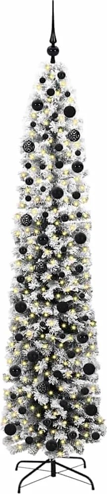 Umělý vánoční stromeček Zelená 210 cm PVC, ocel a plast 3395032