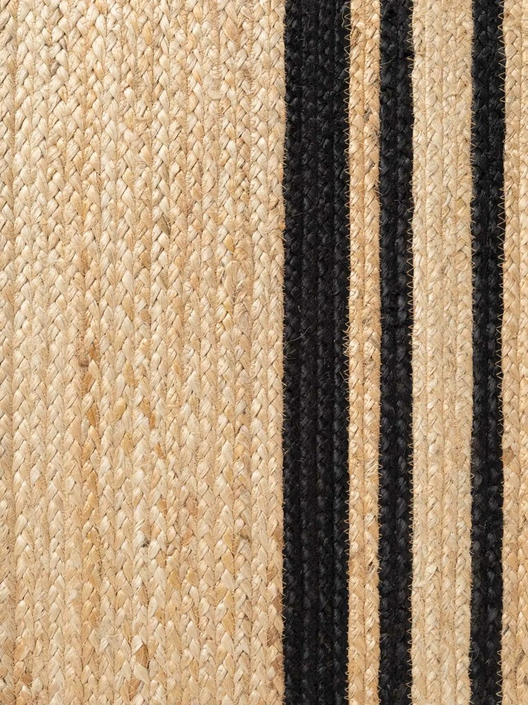Hanse Home, Běhoun Looma 106302 Natural Gold Black, 70x200, béžová, chodba / předsíň