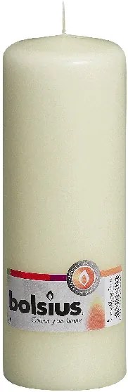 Válec svíčka Bolsius, 200/70 mm, krémová