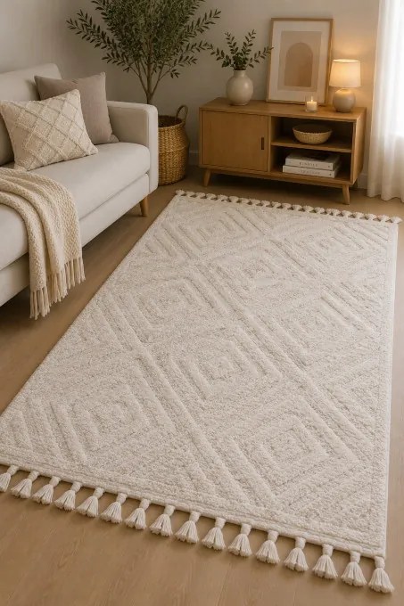 Koberec BERBER 7061 sloní kost