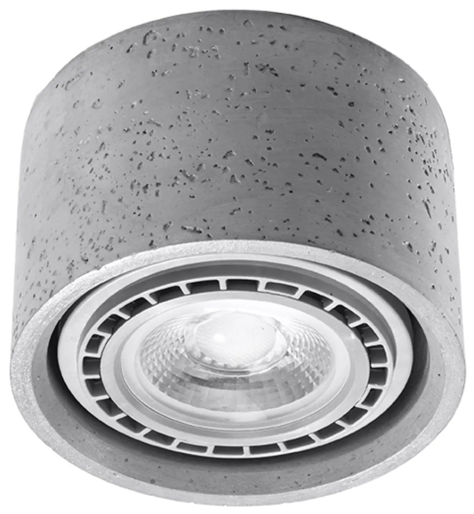 Sollux Lighting Stropní svítidlo BASIC 1 beton
