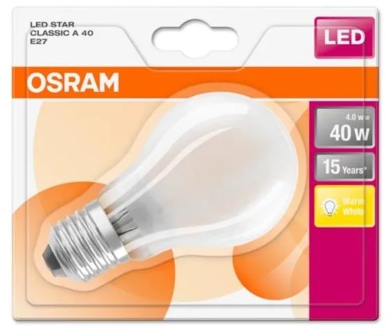 Osram LED Žárovka RETROFIT E27/4W/230V 2700K - Osram P224746