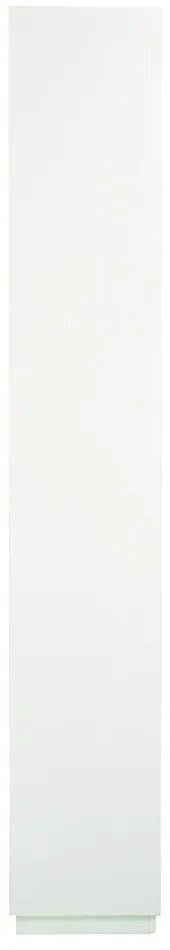 Bílá knihovna v dekoru dubu 90x210 cm Newbury - Woodman
