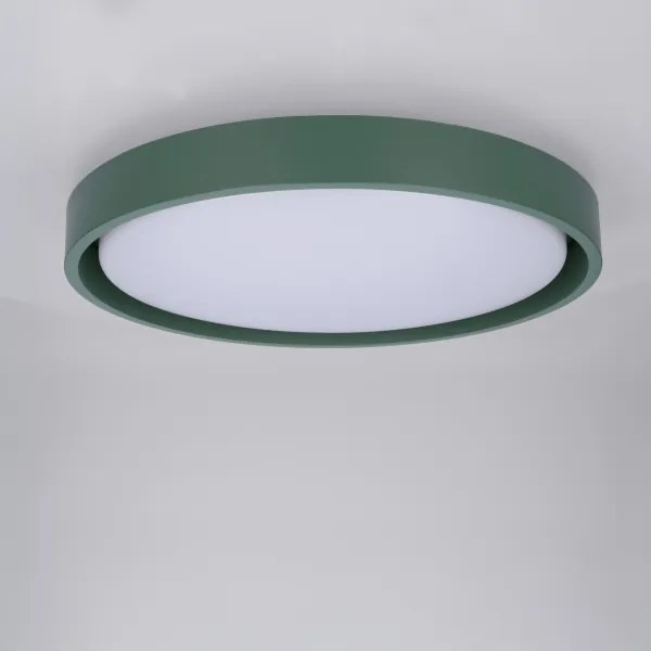 Brilagi - LED Stmív. svítidlo MATTEO LED/48W/230V 3000-6500K pr. 41 cm zelená+DO