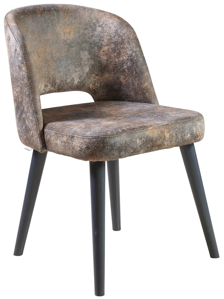 Minilivö Designová čalouněná jídelní židle Sorrentö s antickým vzorem
