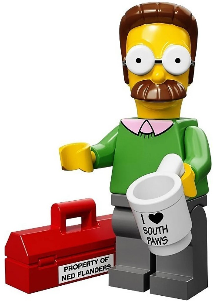 Lego minifigurky simpsons 71005 ned flanders