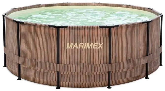 Marimex Bazén Florida 3,66x0,99 m se skimmerem- motiv TEAK (10340285)