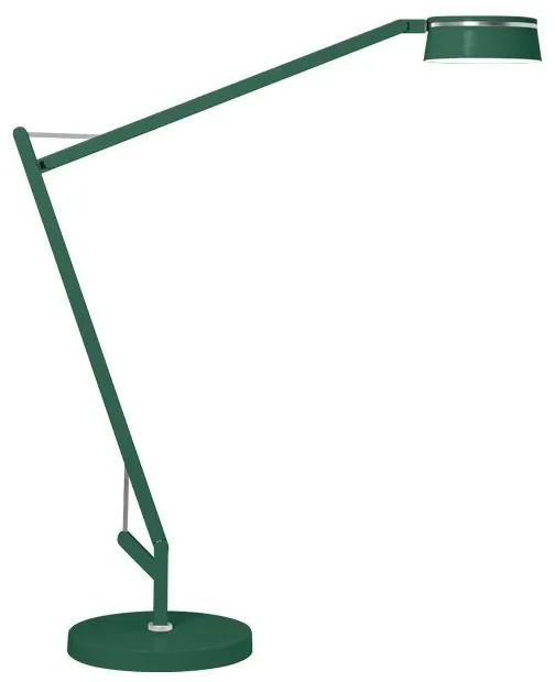 Linealight 8954 Dresscode, zelená pracovní stolní lampa, 8W LED 3000K