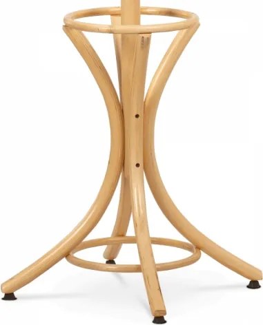 Dřevěný stojanový věšák, přírodní odstín, v. 186, F-2059 NAT