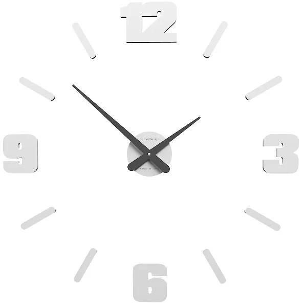 Designové hodiny 10-305 CalleaDesign Michelangelo M 64cm (více barevných verzí) Barva bílá-1 - RAL9003