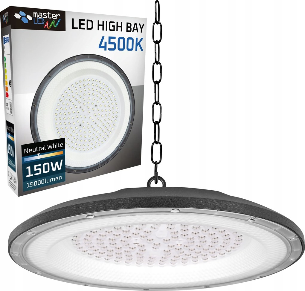 Led průmyslová lampa Ufo High Bay 150 W 15000 lm