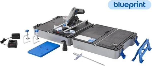 DREMEL CS12V-SC1 aku přenosná stolní kotoučová pila Blueprint 12 V 1x2Ah