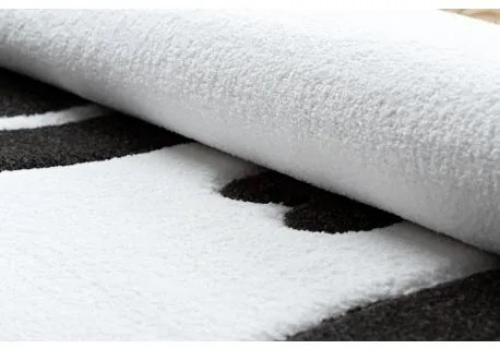 Dywany Luszczow Kusový koberec PETIT PANDA, bílý Rozměr koberce: 140 cm KRUH